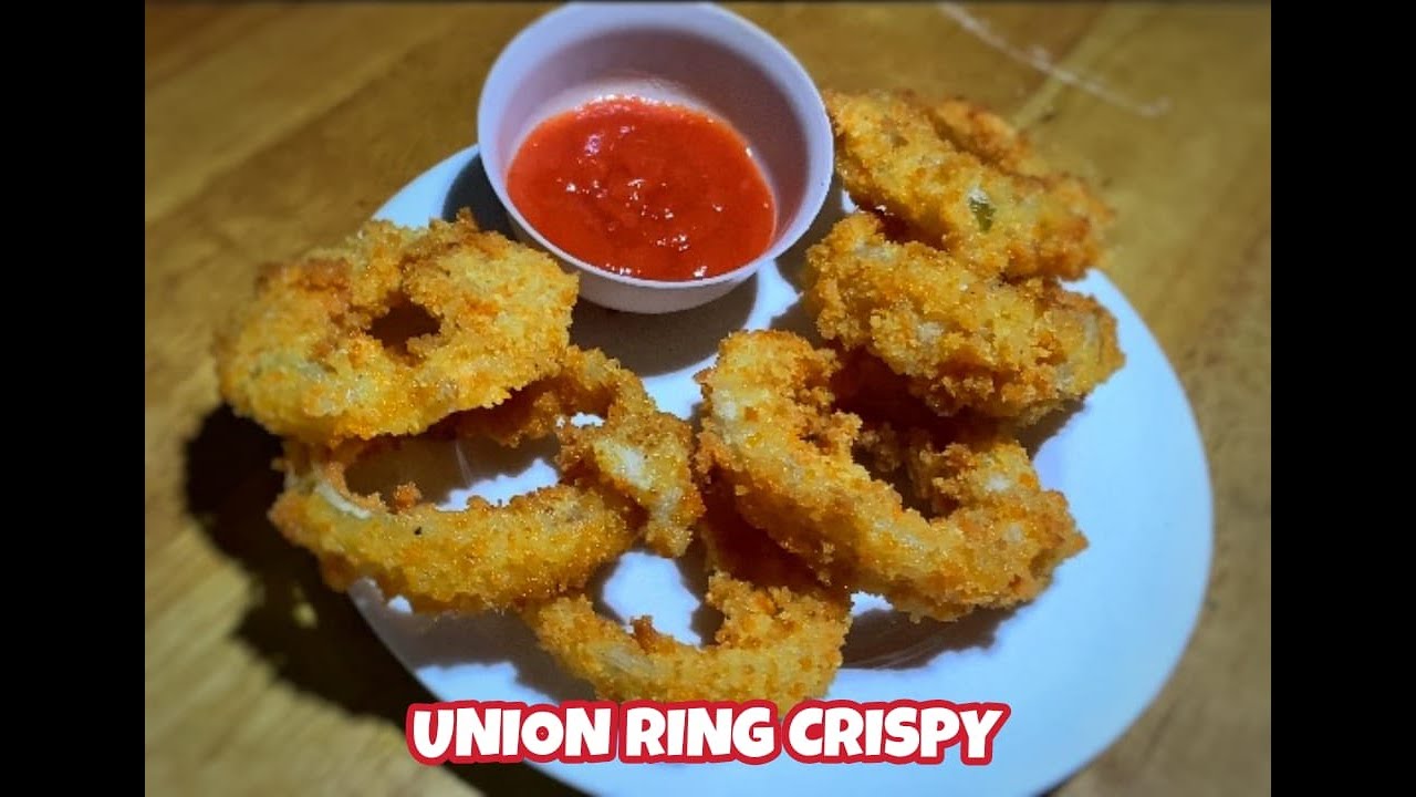 RESEP MUDAH MEMBUAT UNION RING CRISPY - YouTube