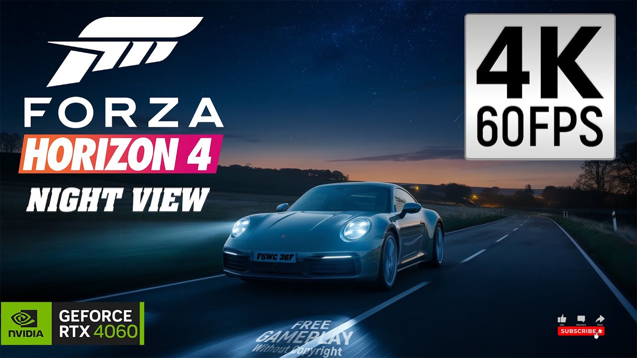 Forza Horizon 4 Night View | forza horizon 5 vs forza horizon 4 which ...