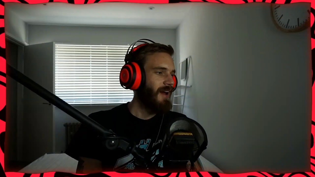 Pewdiepie gets angry and swears at his fans during live stream - YouTube