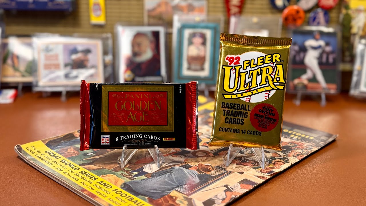 Two Rando Packs! 2012 Golden Age & '92 Fleer Ultra - YouTube