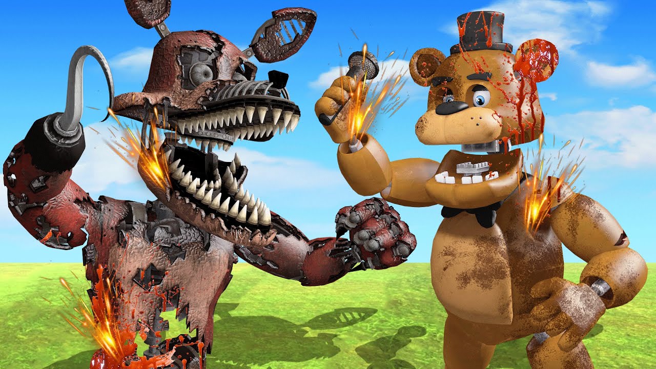 FIVE NIGHTS AT FREDDY's in ARBS?! - YouTube