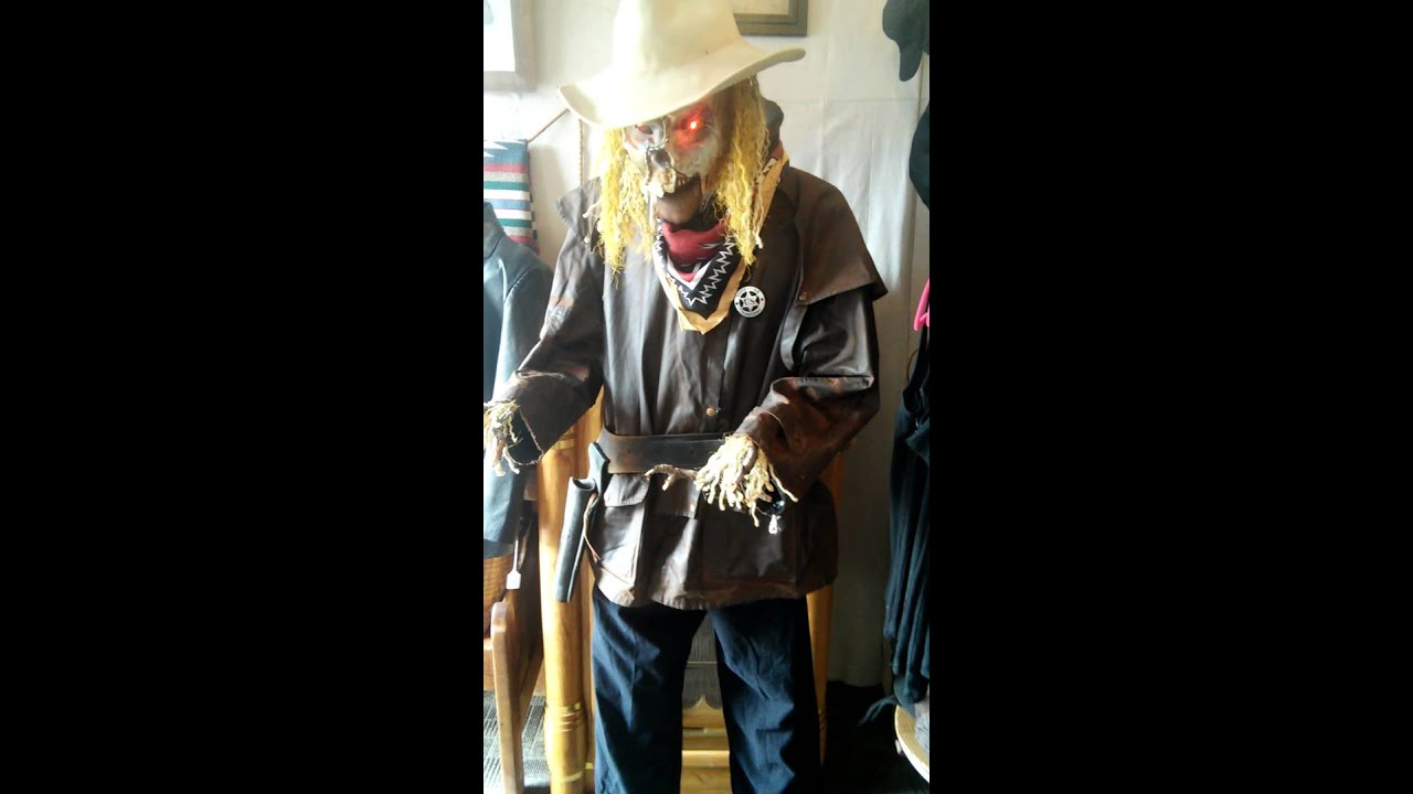 Open Road Cowboy scarecrow - YouTube