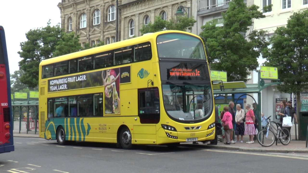 BOURNEMOUTH BUSES JUNE 2016 - YouTube