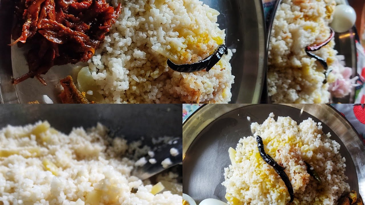 Khud bhat/khuda bhata/ Broken rice maa ke hath ka special traditional ...