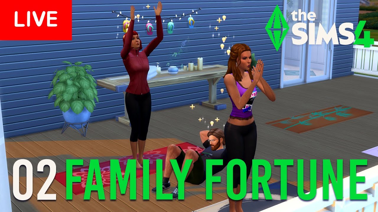 Sims 4 Scenario Family Fortune | Granny's dinner party 🤷🏠 - YouTube