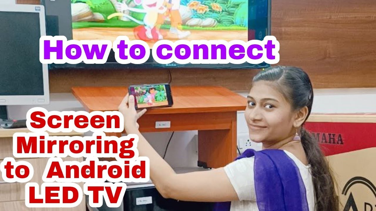 How to connect Screen Mirroring with SMART TV - YouTube