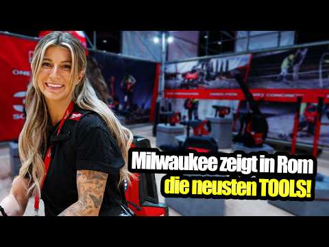 Das wird mir betonieren unglaublich erleichtern! Neue Milwaukee Maschinen in Rom!
