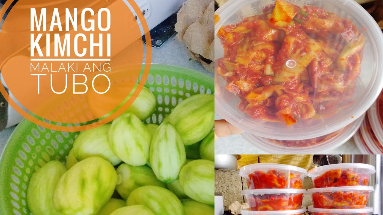 NEGOSYO RECIPE MANGO KIMCHI - YouTube