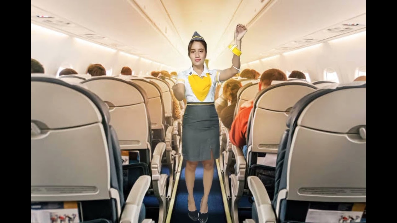 IN-FLIGHT SAFETY DEMONSTRATION - YouTube