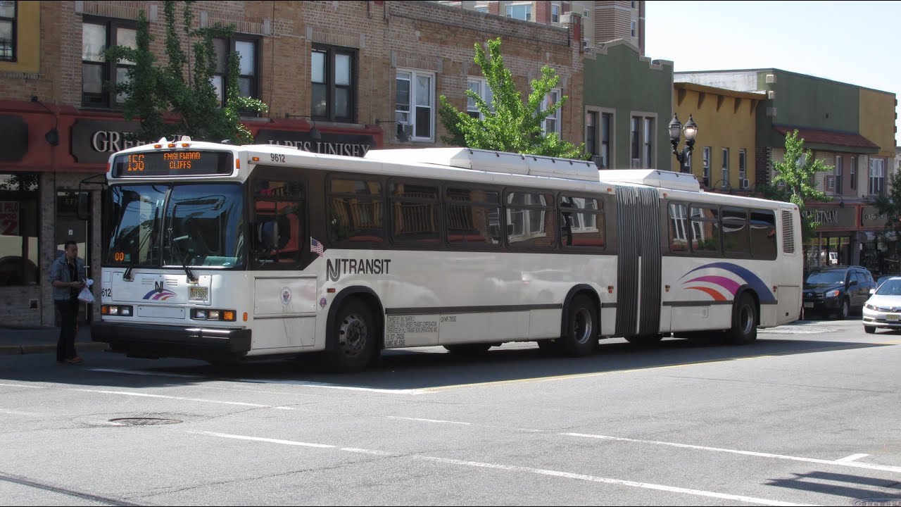 NJT Neoplan AN459 #9612 on the 159 to New York via Bergenline Avenue ...