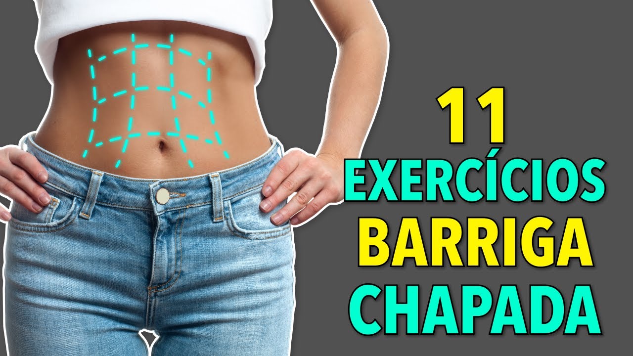 TREINO BARRIGA CHAPADA: 11 EXERCÍCIOS ABS INSPIRADOS NA IOGA PARA DEFINIR SUA CINTURA - YouTube