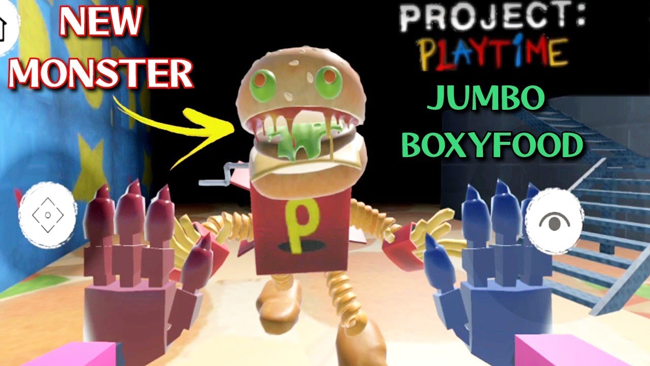 😍New ProJect Playtime With JumBo Boxy Food FullGameplay - YouTube