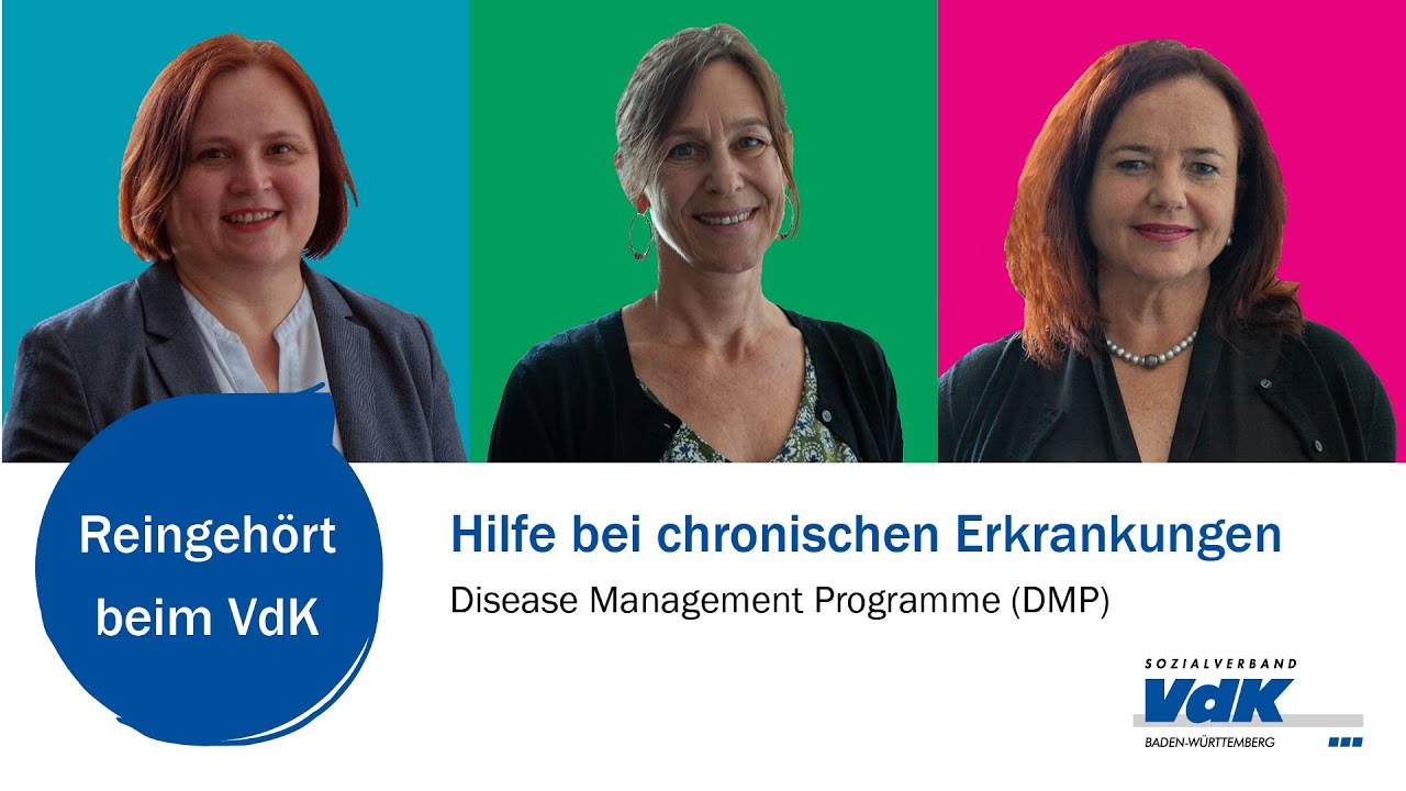 Hilfe bei chronischen Erkrankungen: Disease-Management-Programme (DMP ...