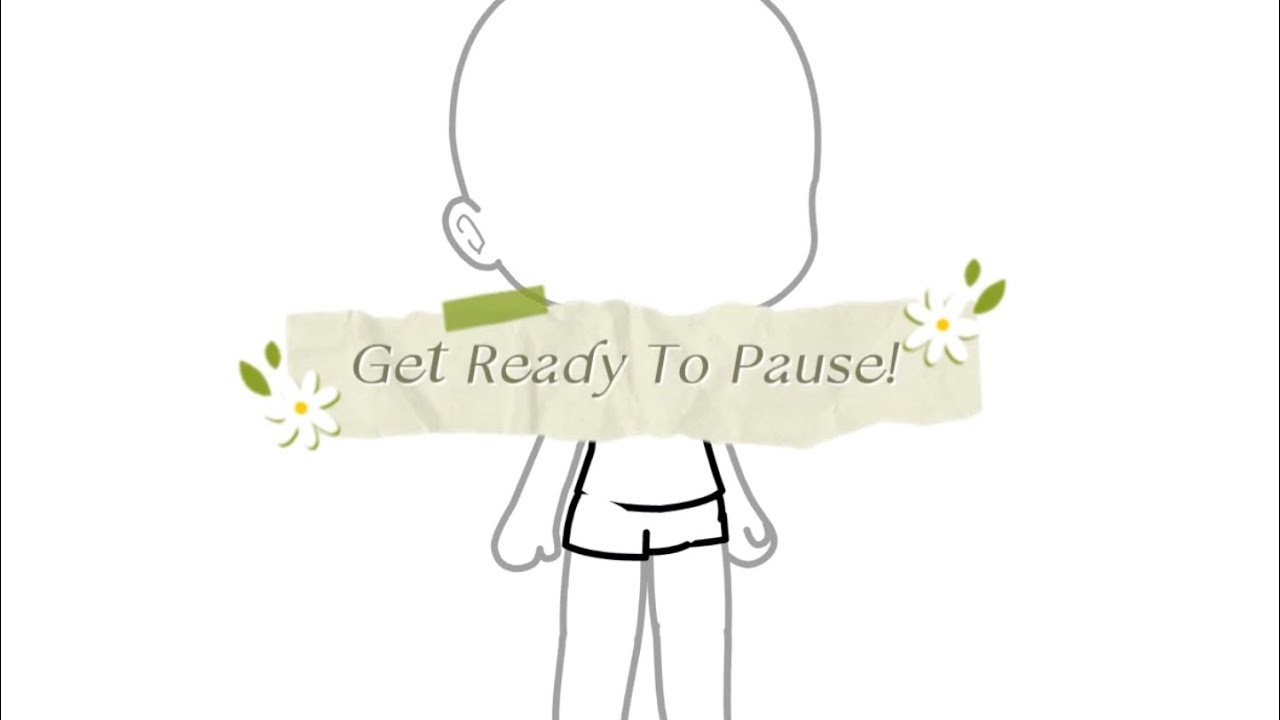 Black & White Pause OC Challenge (Gacha Life) ||Venus|| Use tag: # ...