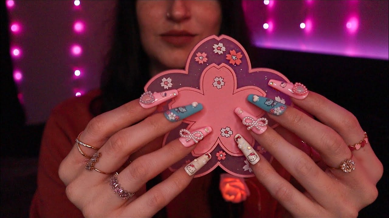 Asmr Pretty Pink Triggers For Relaxation 🎀💗 No Talking Youtube