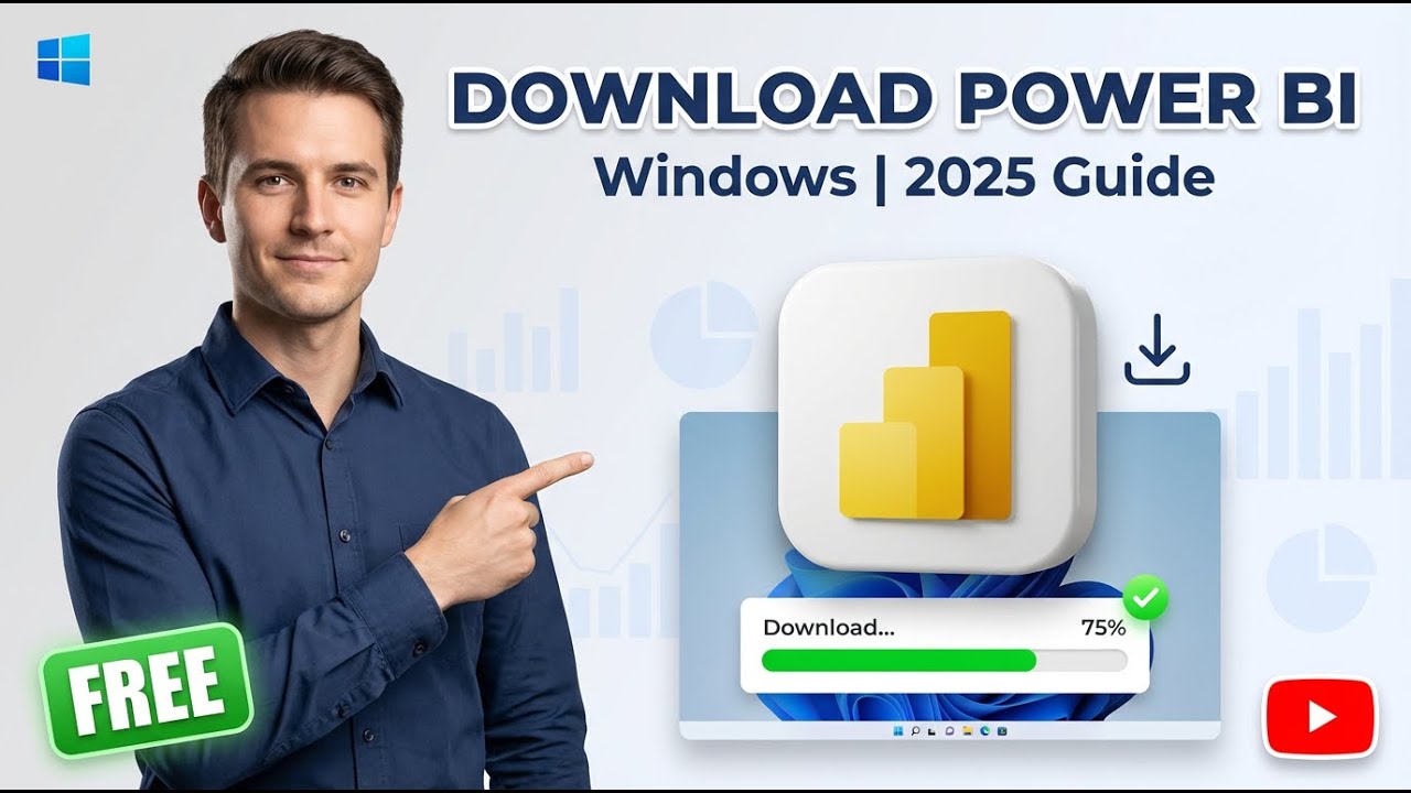 How to Download Power BI on Windows | Install Power BI Desktop Step-by ...