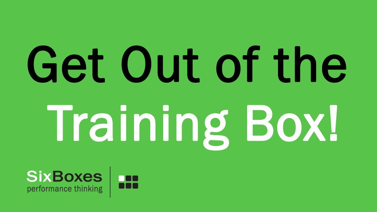 Performance Consulting Part 2 | Get Out of the Training Box - YouTube