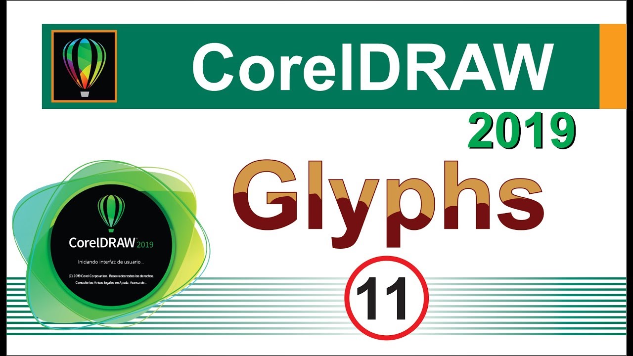 New update Glyphs Symbol Character in Corel Draw 2019 tutorial by ...