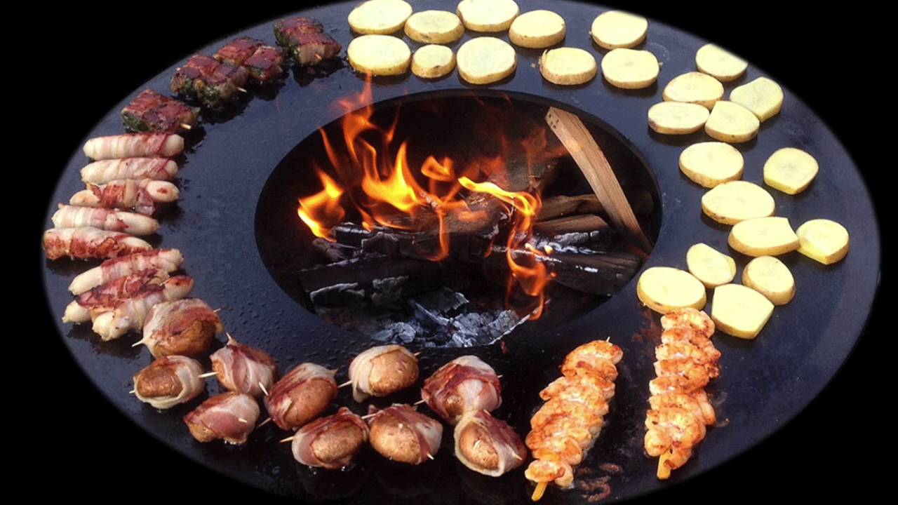 Feuerkugel mit Grillring - YouTube