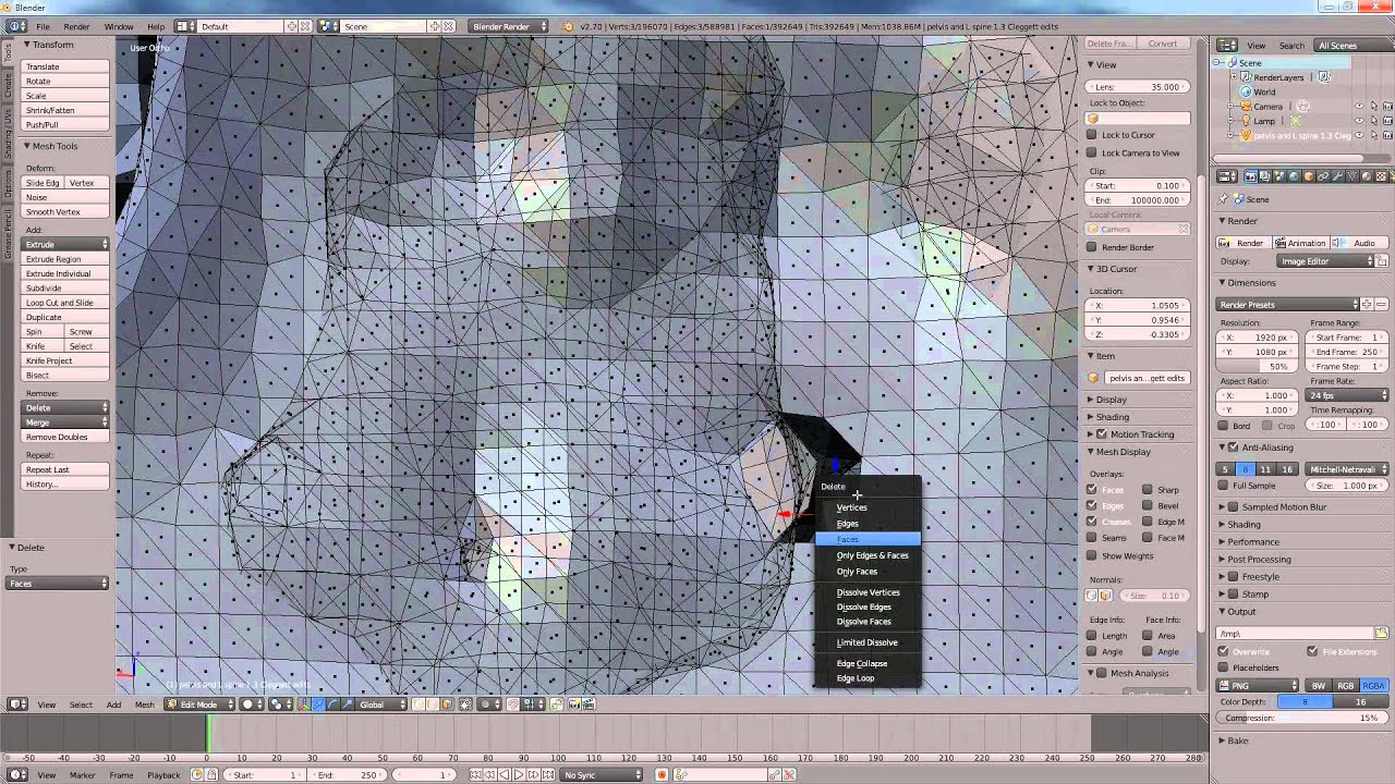 Preparing 3D Bone Models Generated from CT Scans for 3D Printing using ...