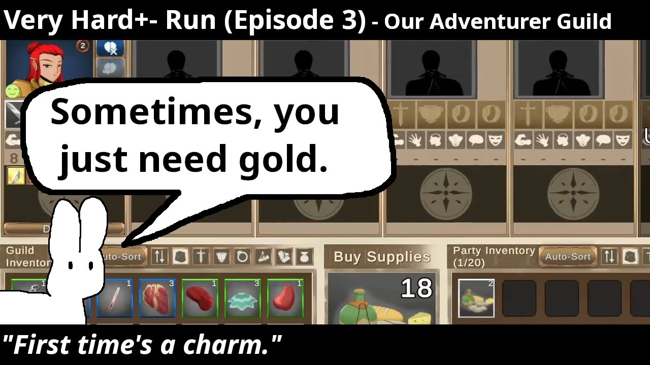 Very Hard Plus Minus Run (Episode 3) - Our Adventurer Guild - YouTube