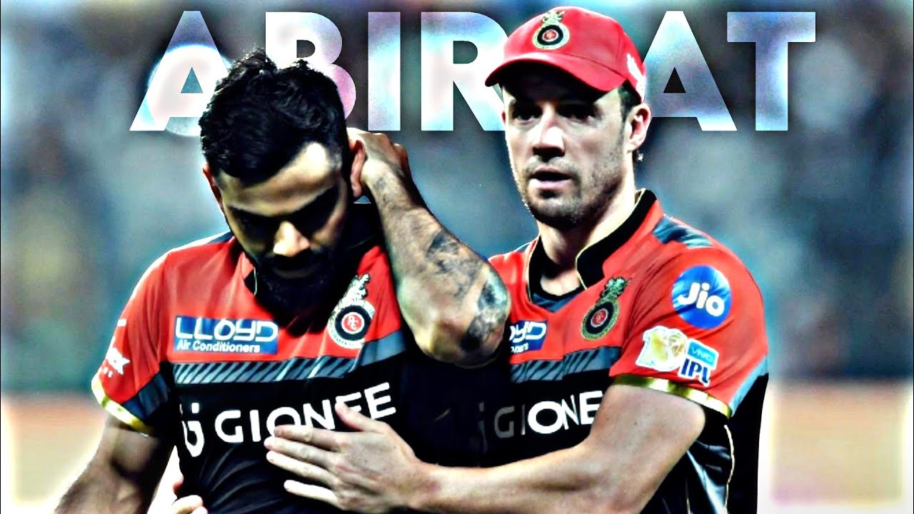 ABIRAT friendship edit | AB de Villiers and Virat Kohli | Diamonds ...
