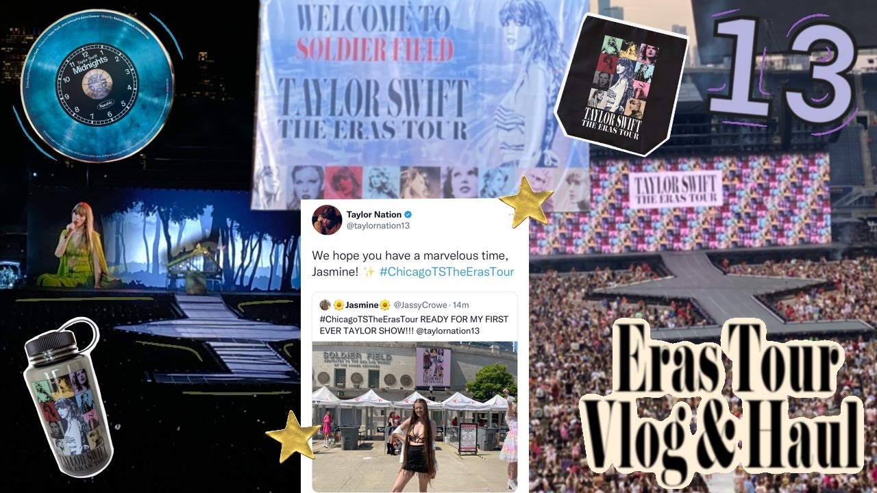 Taylor Swift The Eras Tour Chicago June 2, 2023 Haul & Vlog - YouTube