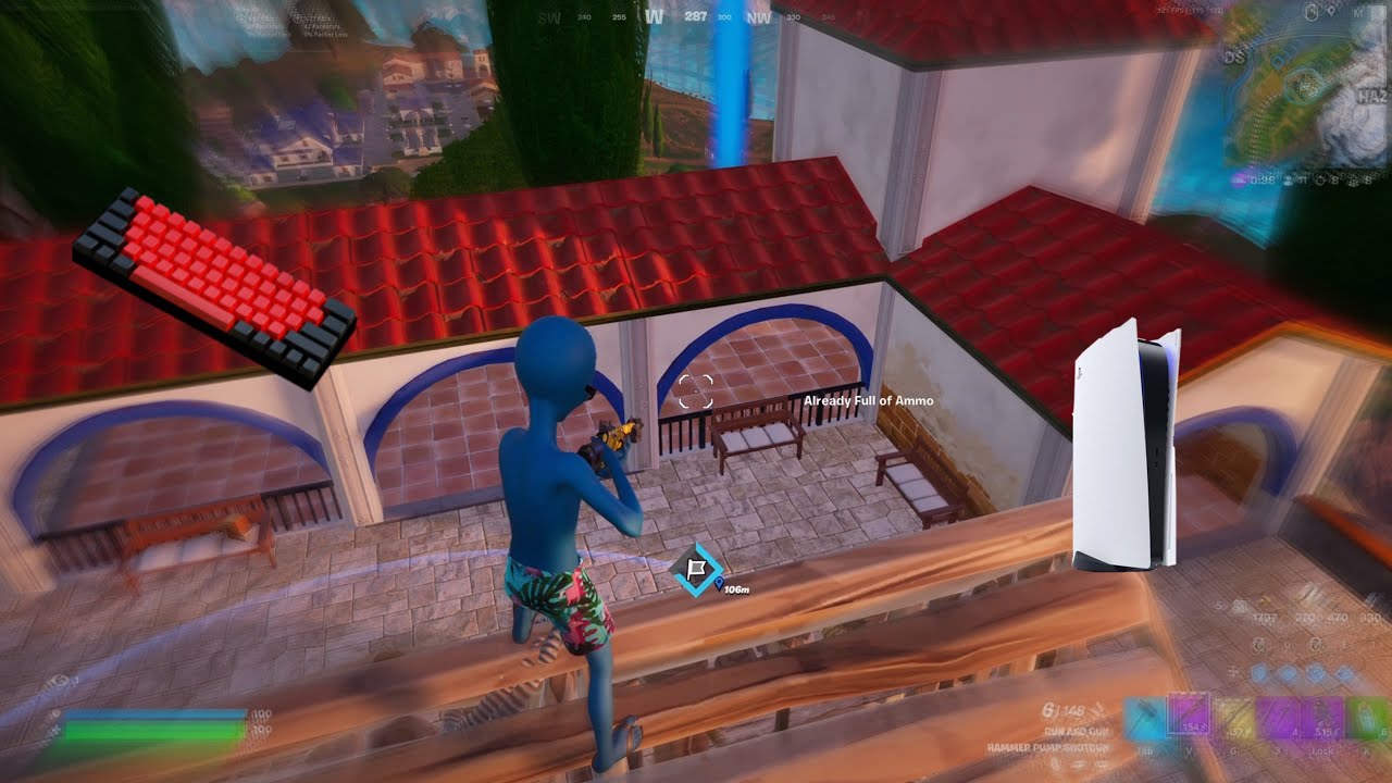 120 FPS PS5 FORTNITE KEYBOARD AND MOUSE SOLO RANKED GAMEPLAY 🏆 - YouTube