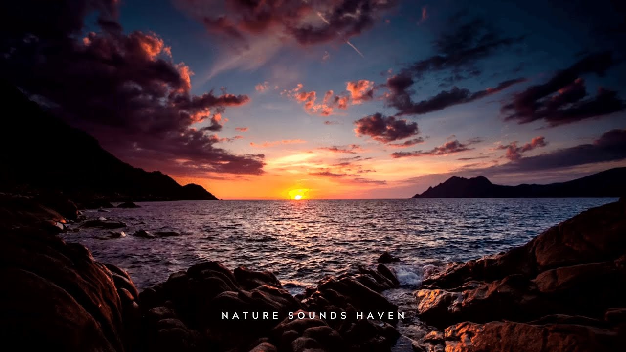 Relax With Mother Nature's Ocean Sounds And Music For Meditation ...
