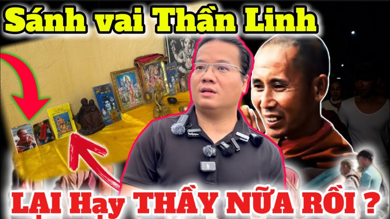 🔥 CHẤN ĐỘNG | Hình ảnh Thầy Minh Tuệ đặt ngang hàng Thần Hindu, dân Ấn ...