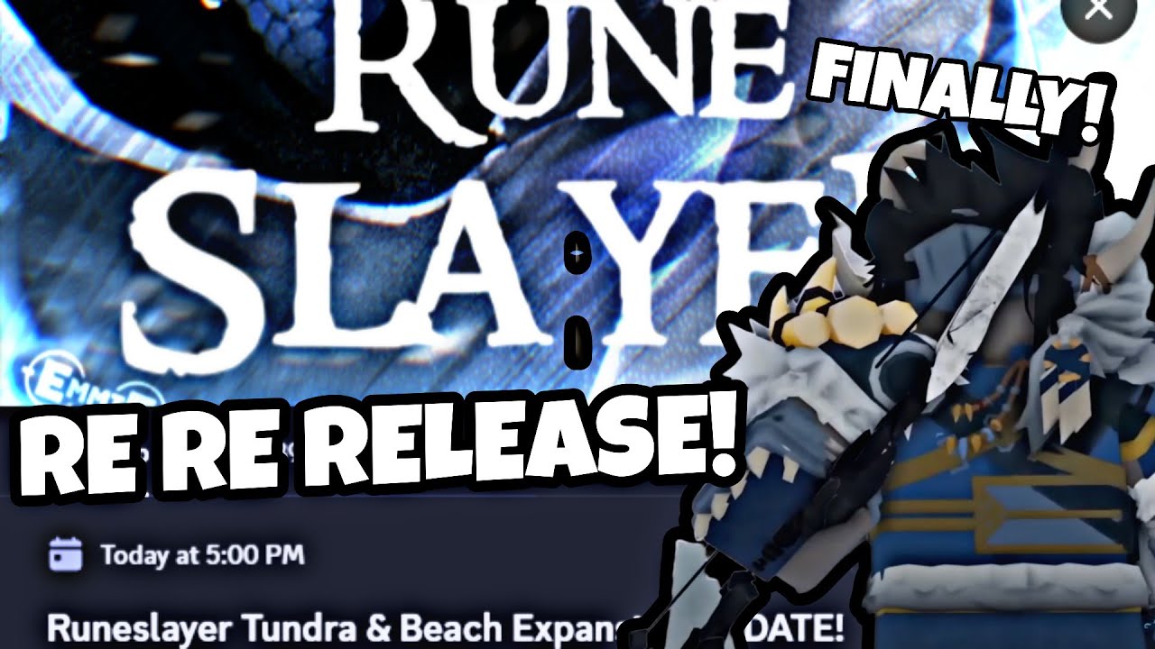 RUNESLAYER FINALLY HAS A RELEASE TODAY!! - YouTube