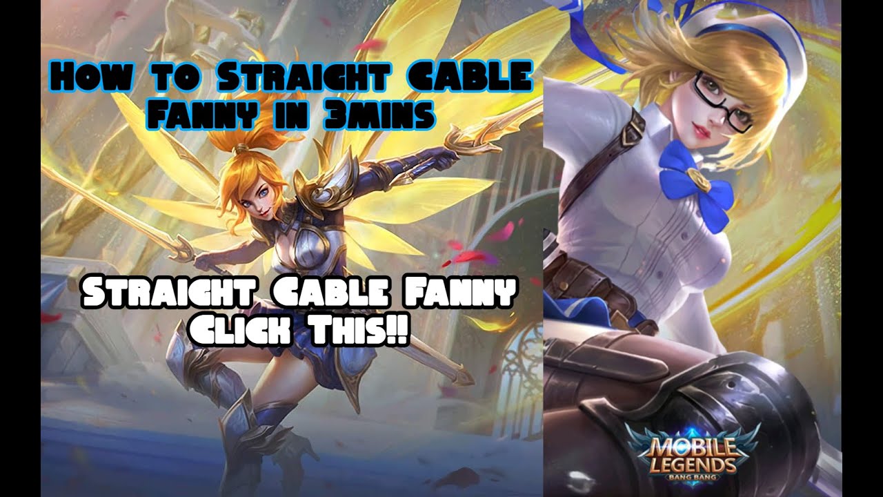 How to Straight Cable Fanny in 3 Mins - YouTube