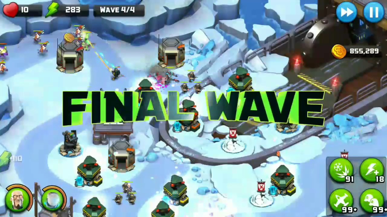 Alien Creeps TD New Update Event On The Mend Hard Level - YouTube