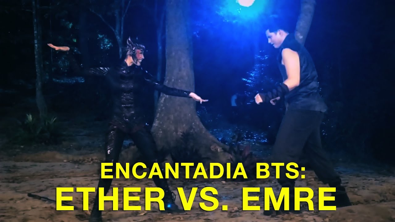 ENCANTADIA BTS: ETHER VS EMRE - YouTube