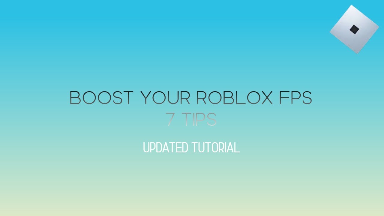 How to boost your FPS on Roblox || Updated Tutorial || Ramana Playz ...