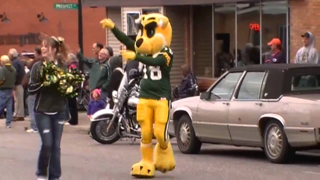 NMU 2010 Homecoming Parade - Wildcat Willy - YouTube