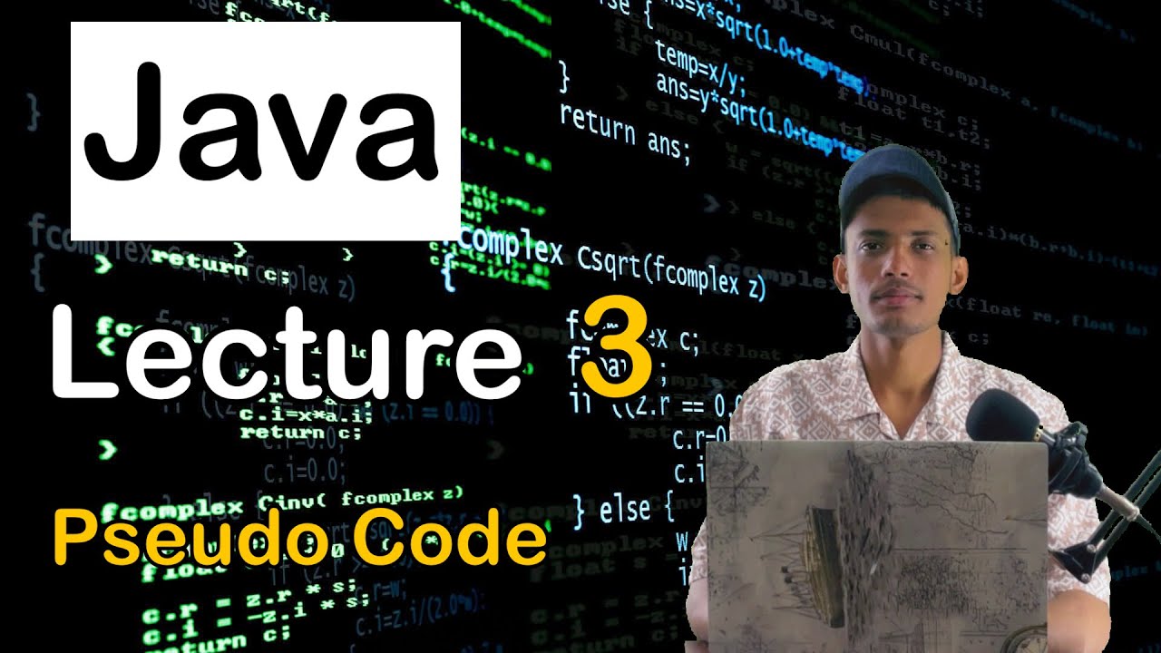 Pseudo Code Part 3 || efinetech || Java - YouTube