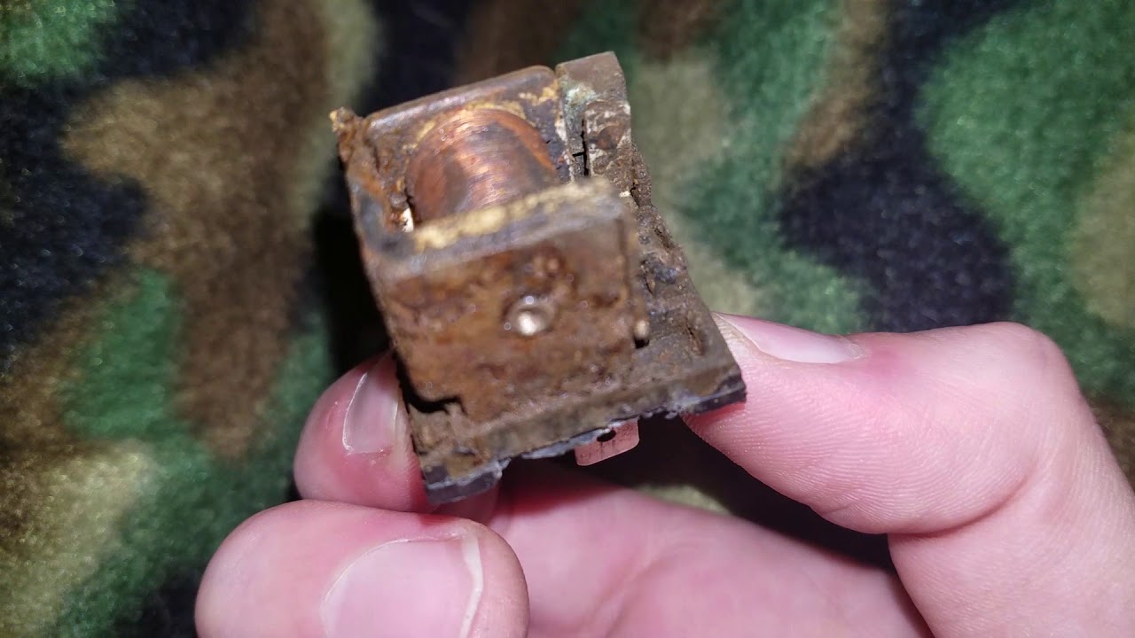 Sealed relay internally destroyed - YouTube