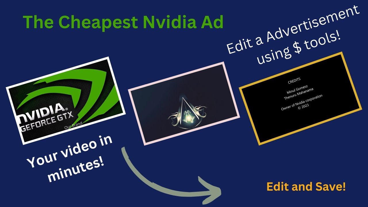 Nvidia Basic Advertisement (IT Project) - YouTube