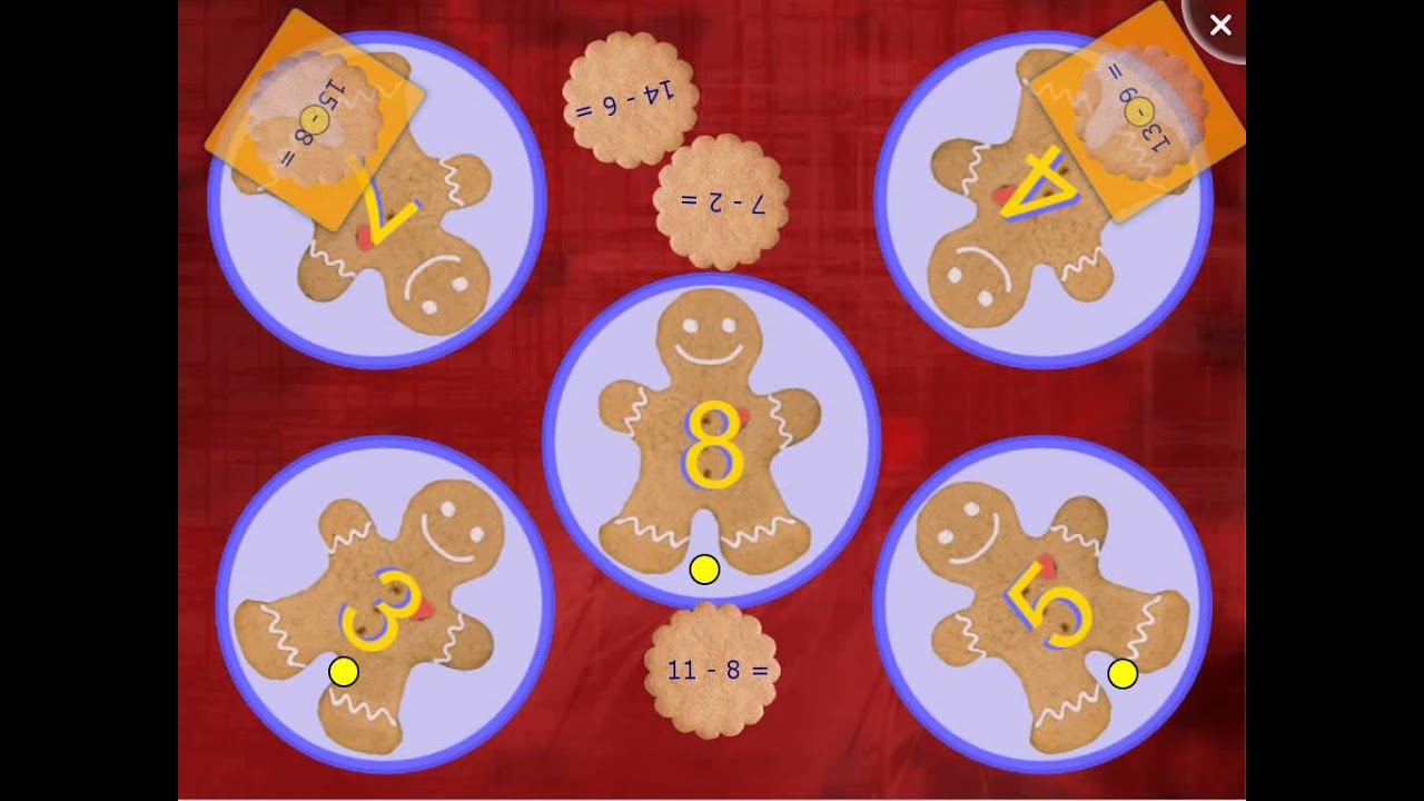 SMART Table Activity - Subtraction Word Problems - Bakery - YouTube