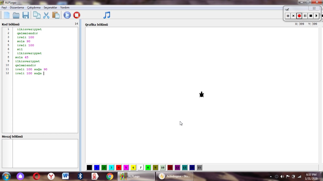 alplogo proqramı bağa - YouTube