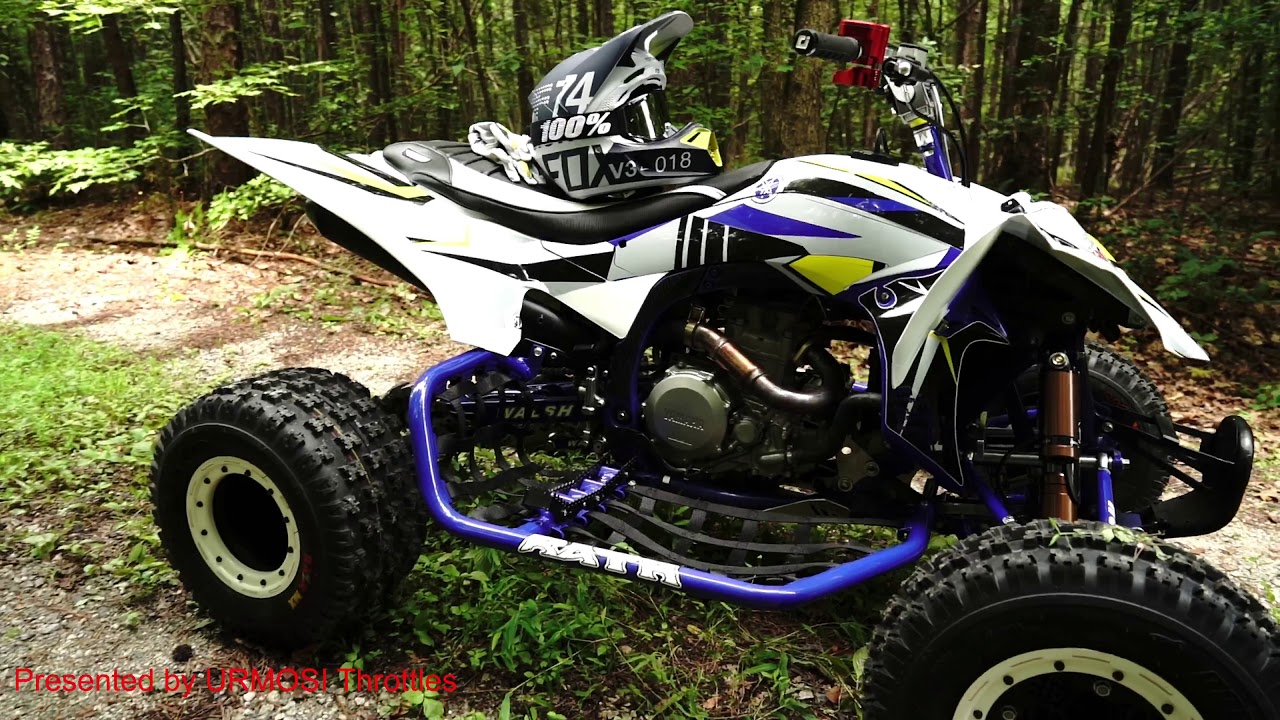 The BEST easy push ATV thumb throttle!!! - YouTube