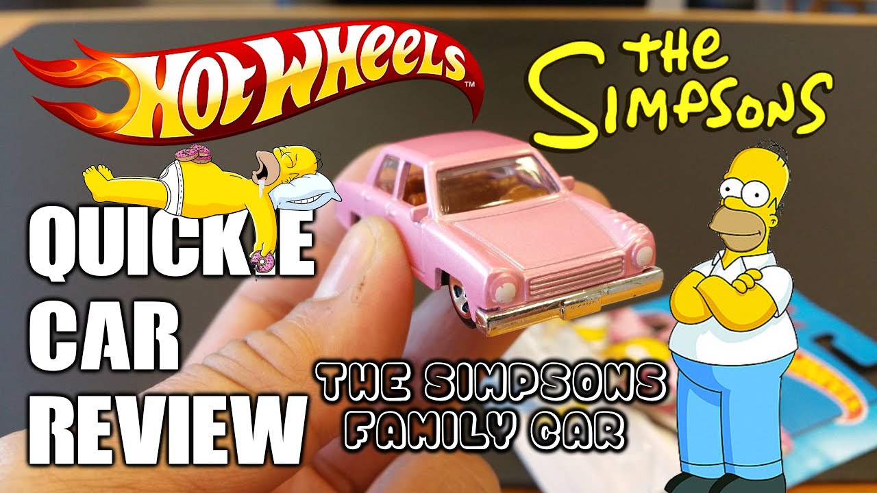 QUICKIE CAR REVIEW: The Simpsons FAMILY CAR - PINK SEDAN Homer Simpson ...