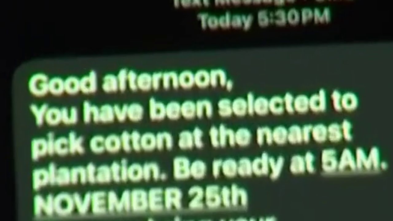 FBI investigating racist text messages sent to Black Americans - YouTube