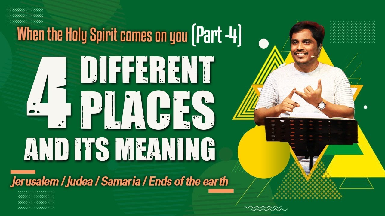 "4 DIFFERENT PLACES AND ITS MEANING" Msg by Bro.DJ(12.09.2021)(BS2131 ...