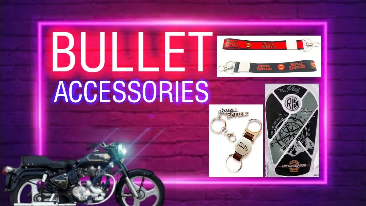 Bullet accessories/ key rings/tank stickers/ imperial bullets - YouTube