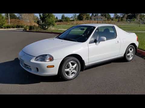 RARE 1997 Honda del Sol Si walk-around only 28k original miles! For ...