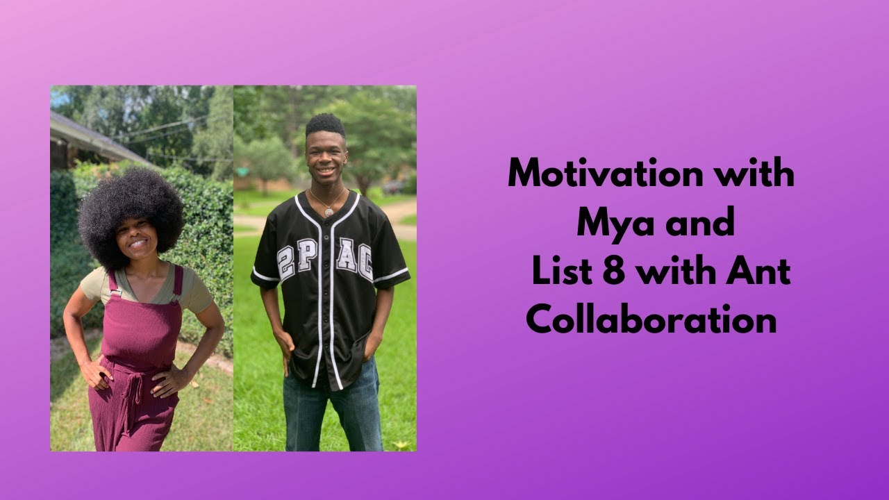 Motivation with Mya: 8 ways to better ourselves in 2021 - YouTube