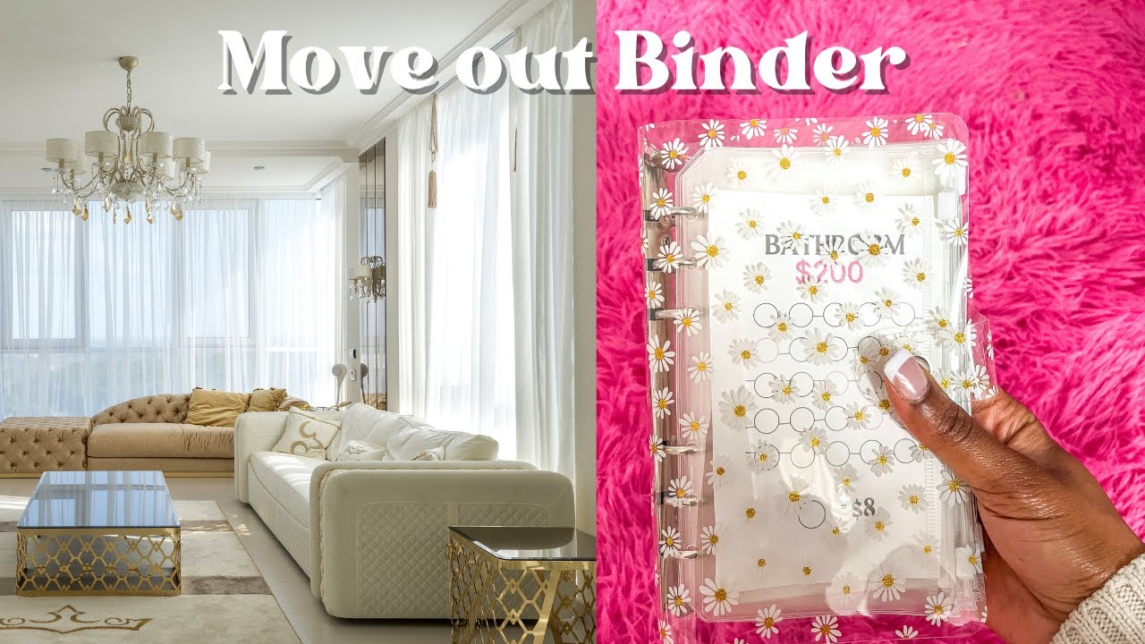 Move Out Binder How To Save To Move Out YouTube Move Out Binder How To Save To Move Out YouTube