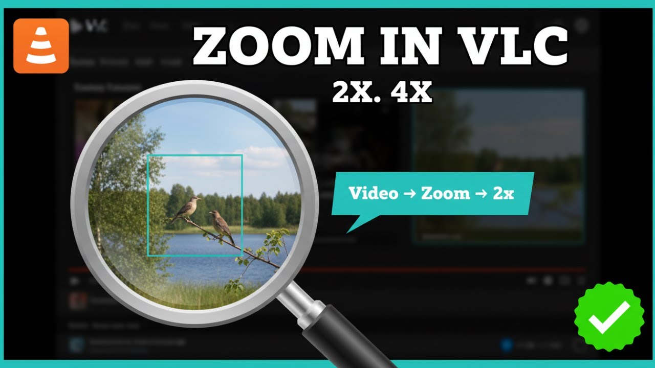 How To Zoom In on a Video in VLC Media Player (Interactive Zoom ...